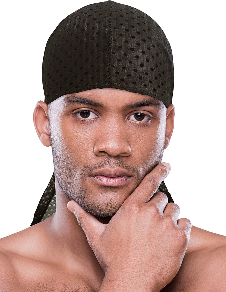 Knubian Mesh Do-Rag Black – Knubian Inc